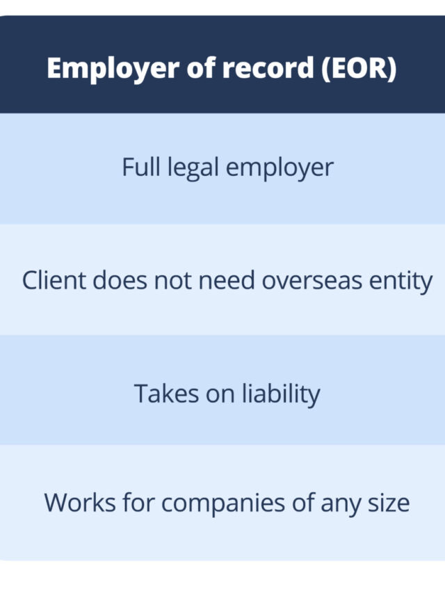 Employer Of Record Vs PEO | International Hiring And Payroll Solutions ...